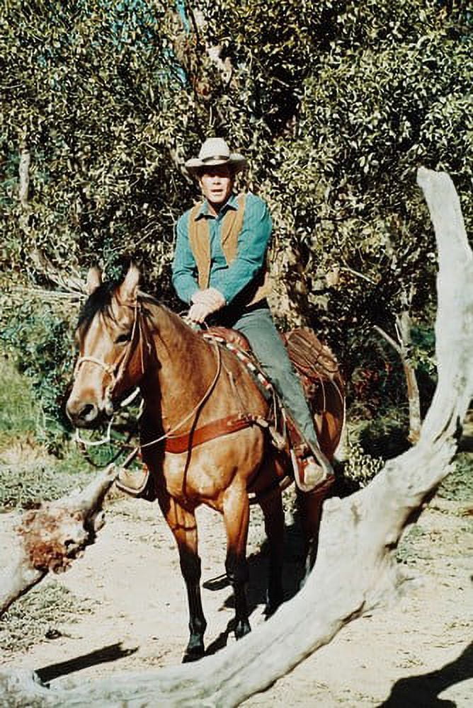 Doug Mcclure on Horseback as Trampas From the Virginian 24x36 Poster ...