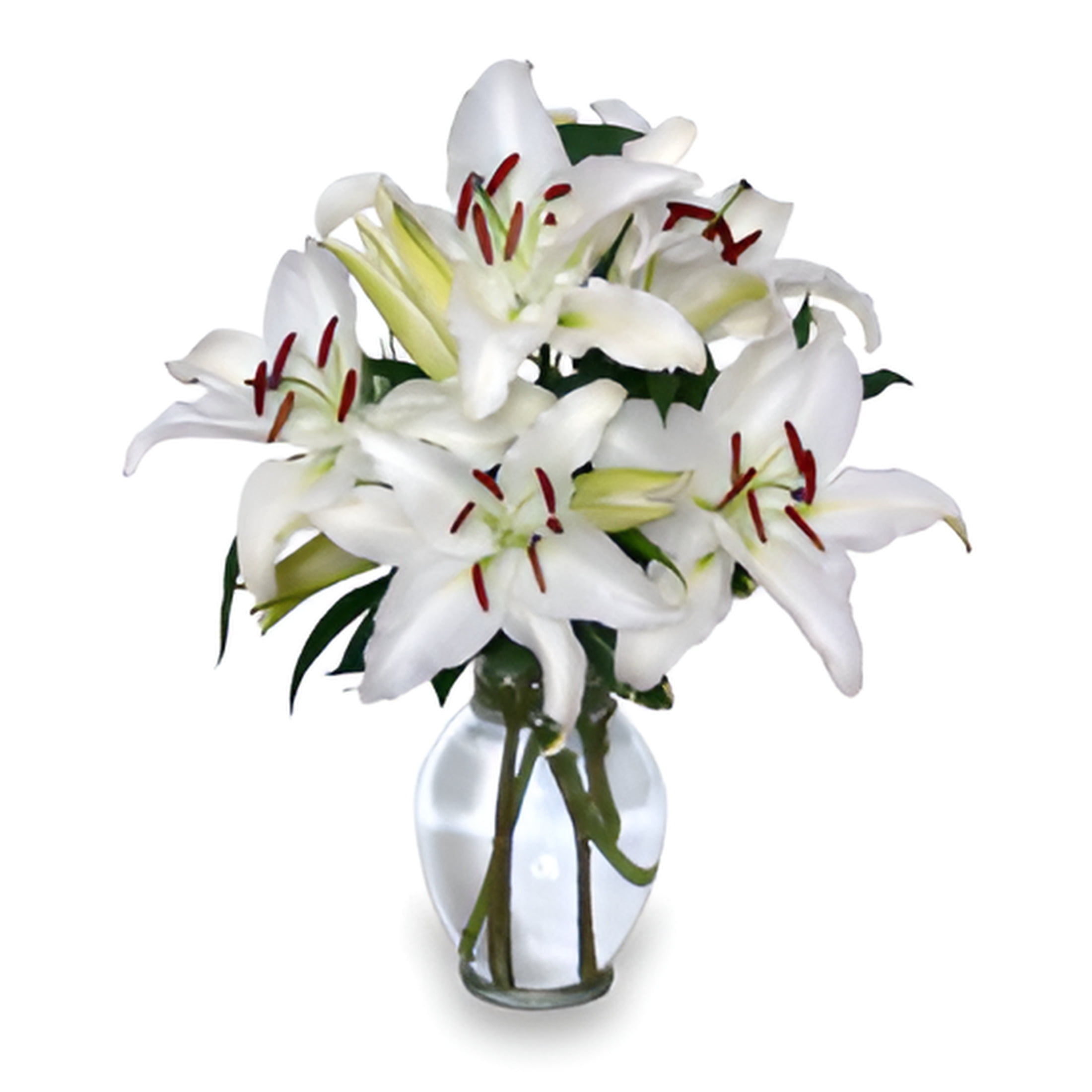 Doug Ruling Flower Shop Casa Blanca Ramo de Flores - Walmart.com