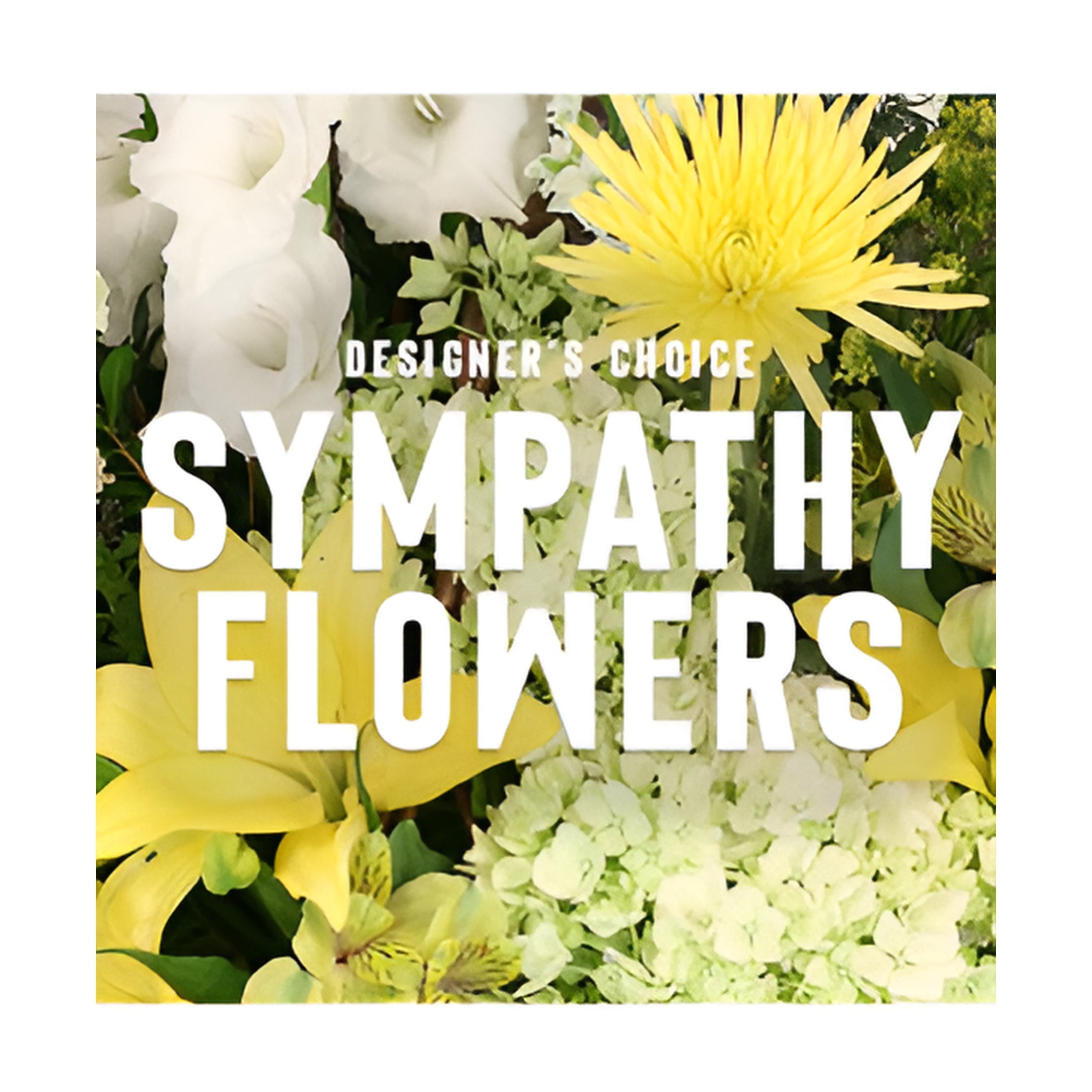 Doug Ruling Flower Shop Designer's Choice Stunning Sympathy Florals ...