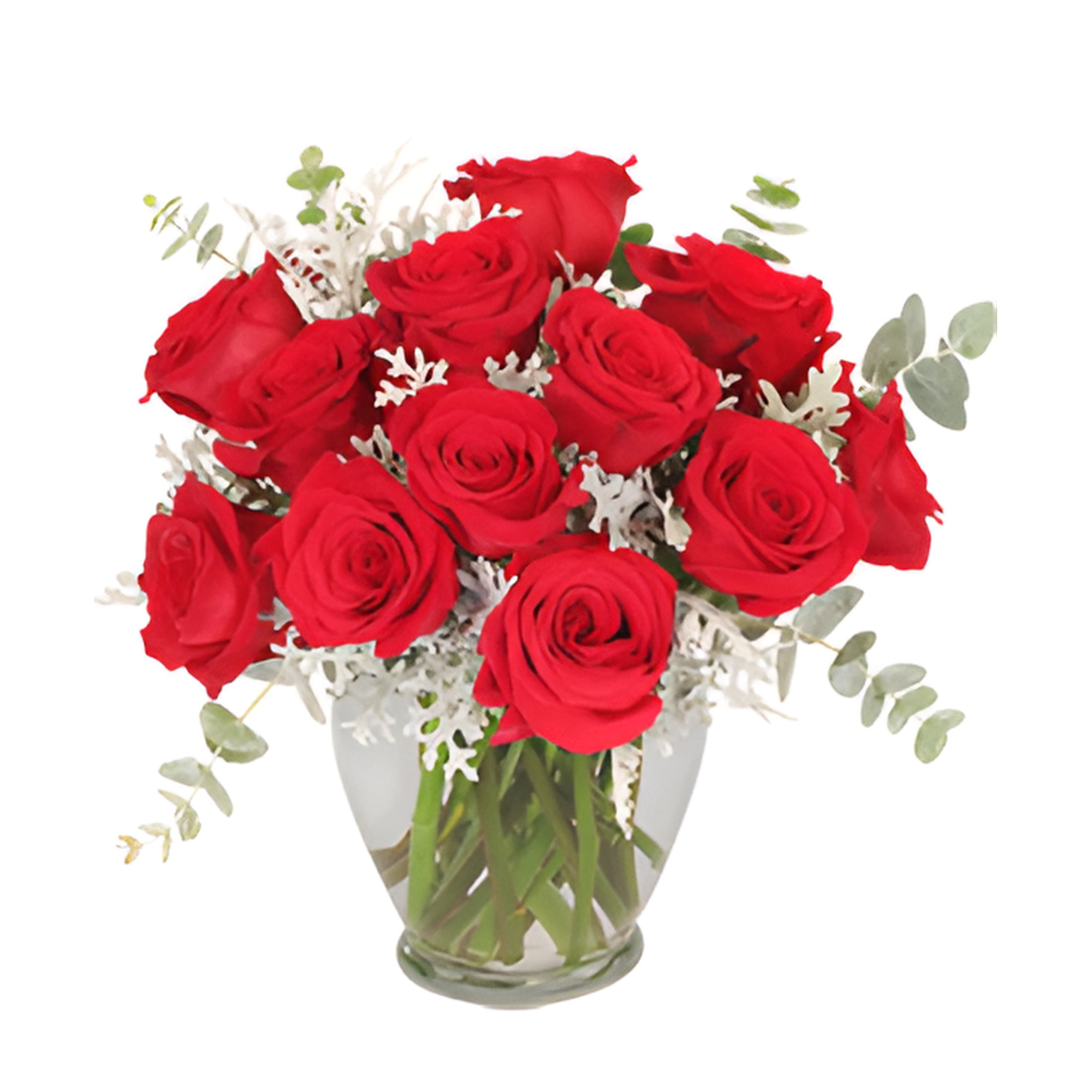 Doug Ruling Flower Shop Guilty Pleasure Dozen Roses - Walmart.com