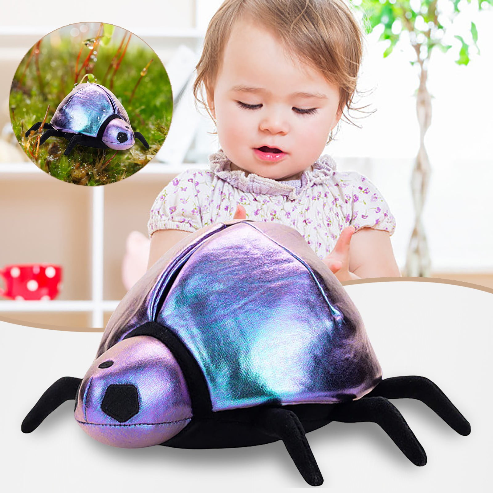 Doug The Bug Collectible Plush - Limited Edition Beetle Stuffed Animal Ultra Soft Cuddle Buddy ...