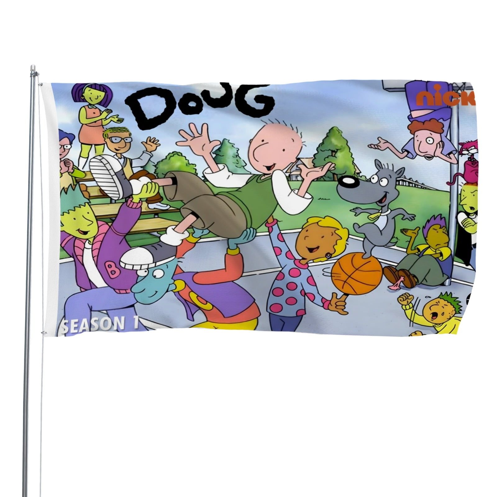 Doug-themed Printed Flag Perfect gift for fans, friends, and family ...