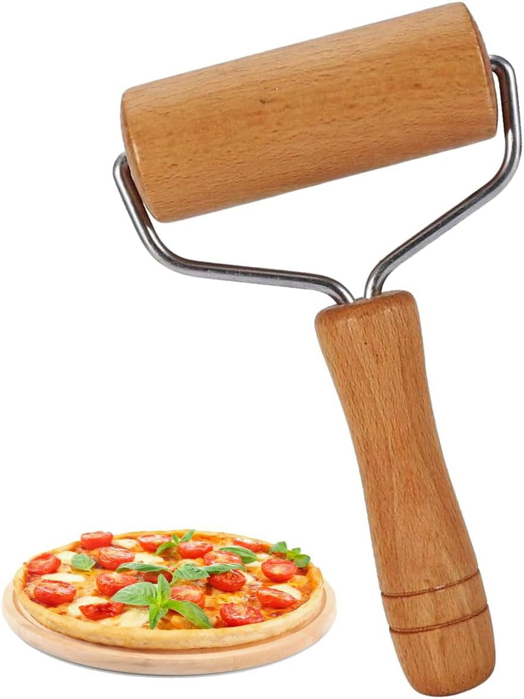 Dough Baker Roller T Shape Pastry Roller 3.7 * 7.4in Wooden Rolling ...