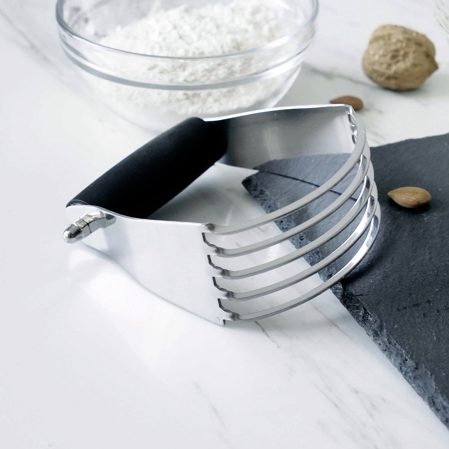 Dough Blender, Professional Stainless Steel Pastry Cutter - Walmart.com
