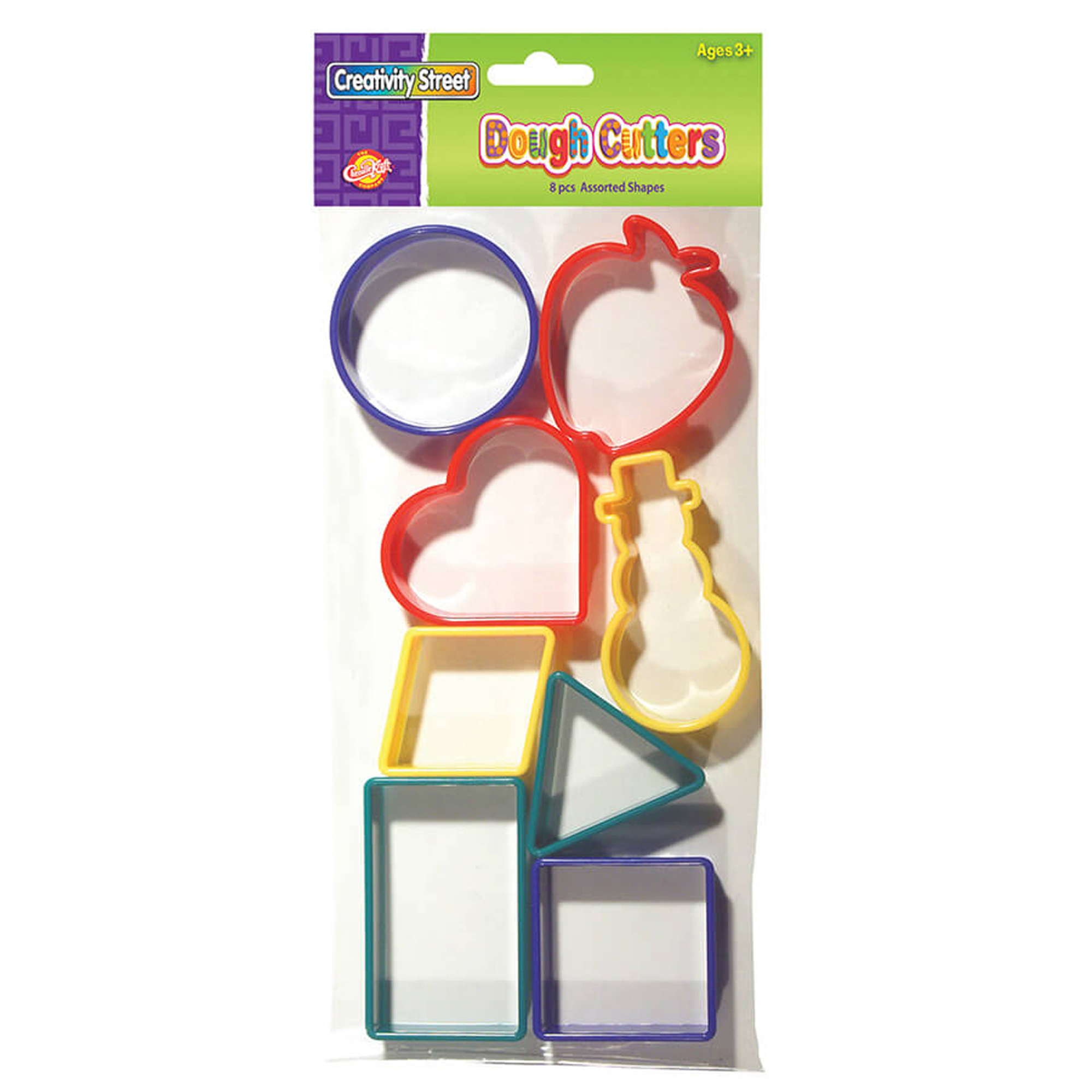 Dough Cutter, Assorted Shapes, 8 Per Set, 6 Sets - Walmart.com