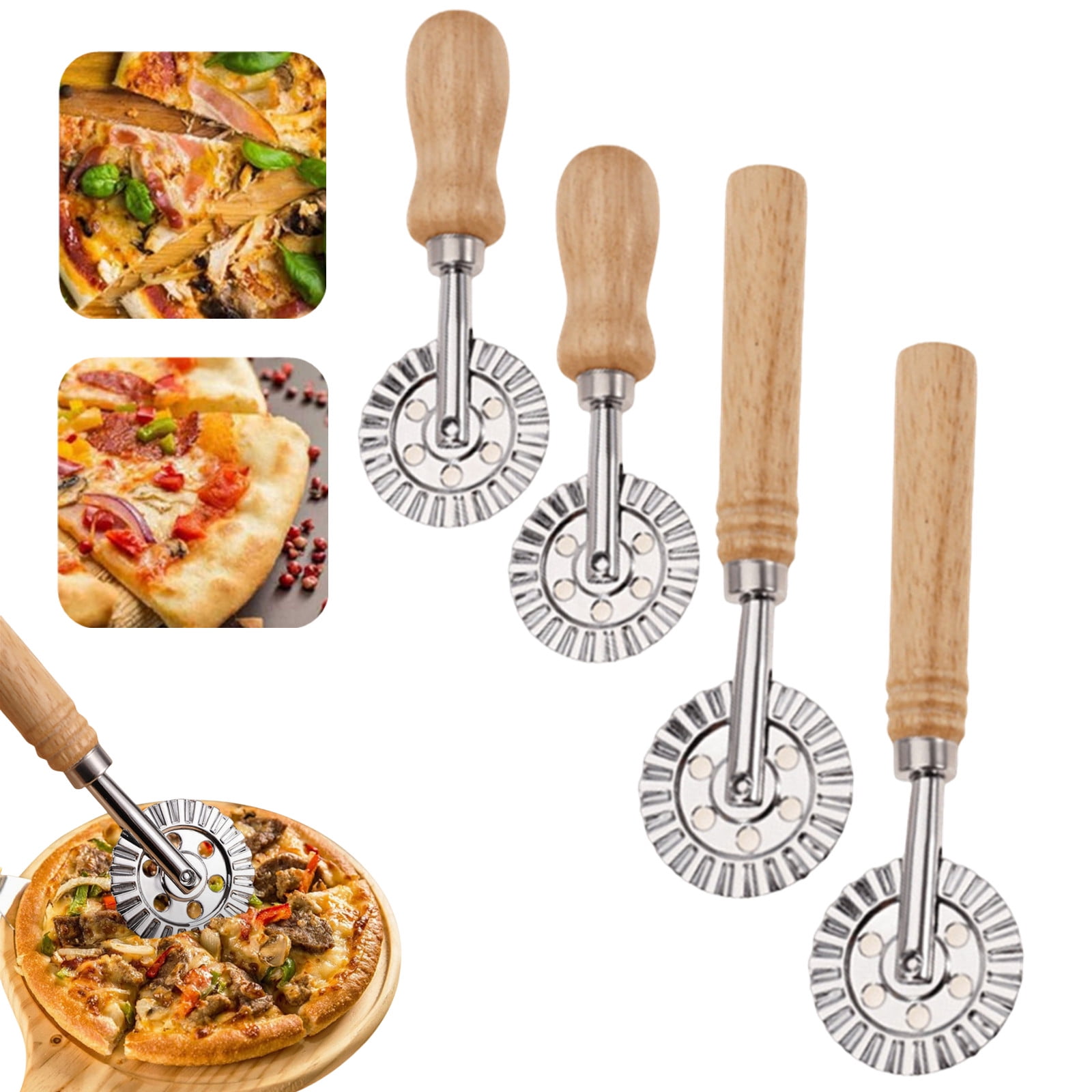 Dough Cutter Wheel,Pastry Wheel Cutter - Pasta Cutter Wheel - Ravioli ...