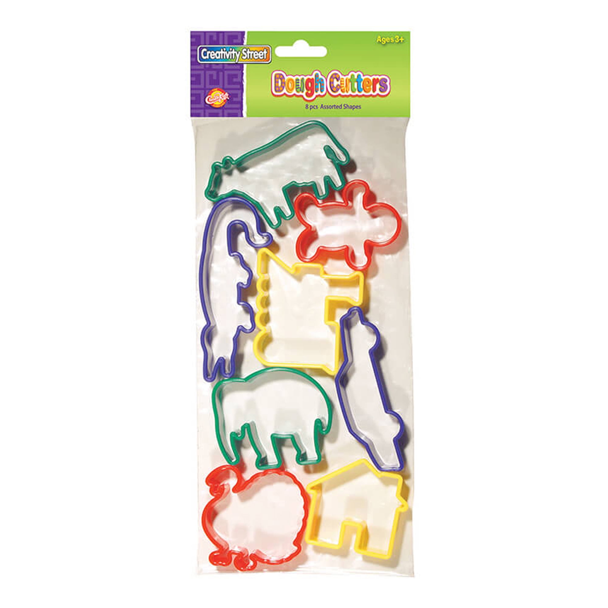 Dough Cutters - 8 Animals per pack, 6 packs - Walmart.com