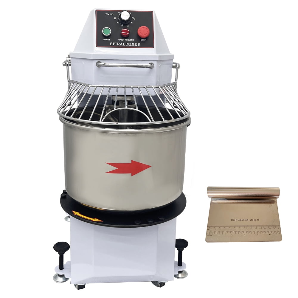 Dough Mixer 20L Commercial Dual Rotating Dough Kneading Machine with ...