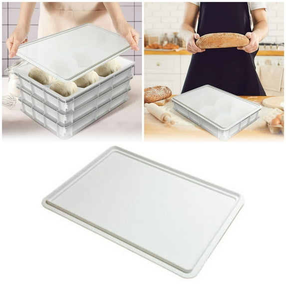 Dough Proofing Container Airtight Food Storage With Lid Kitchen ...