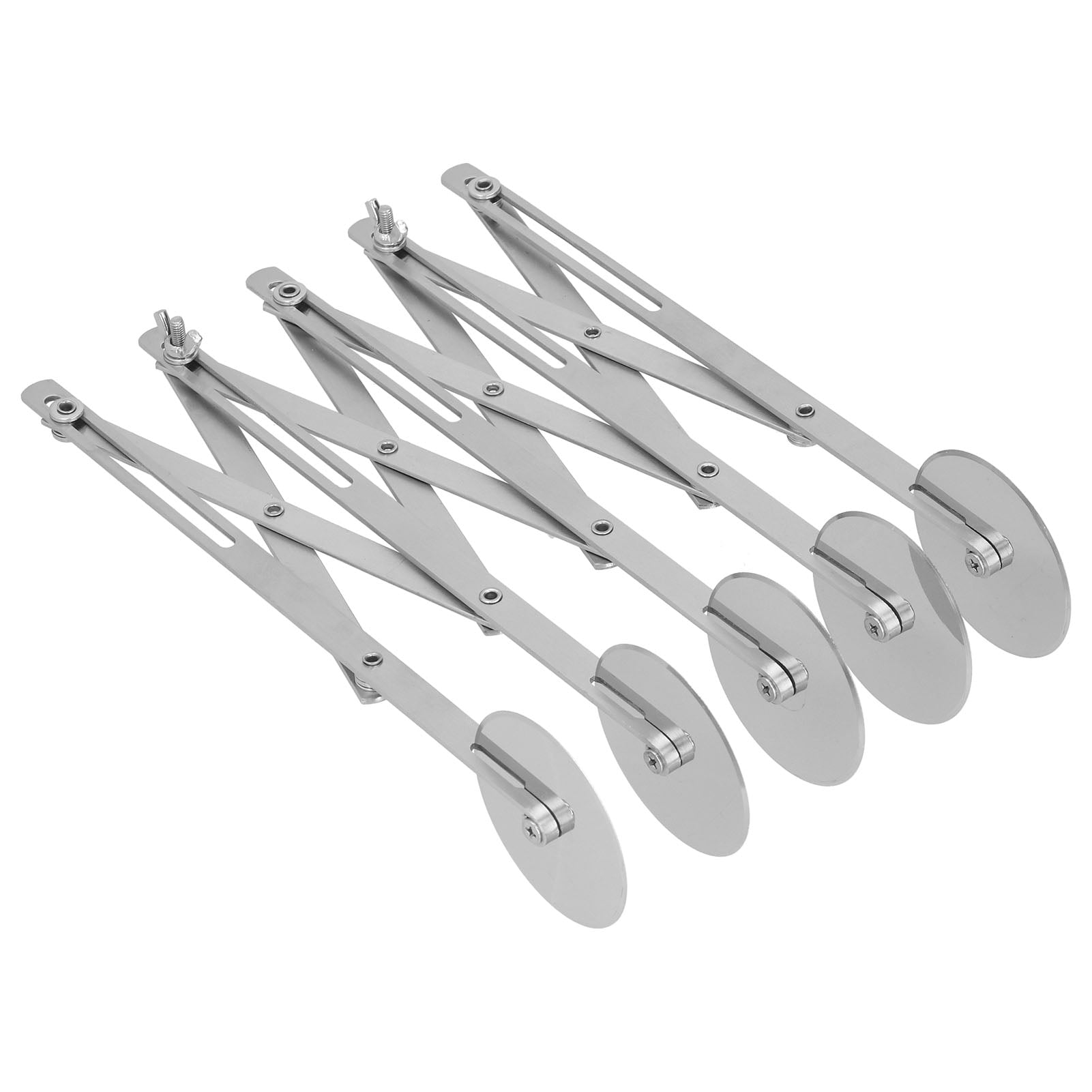 Dough Roller, Stainless Steel Multi Wheel Dough Roller Divider Biscuits ...