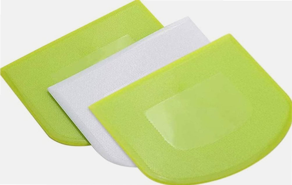 Dough Scraper Card Dough Cutter Bowl Scraper Dough Bread Cutter for ...