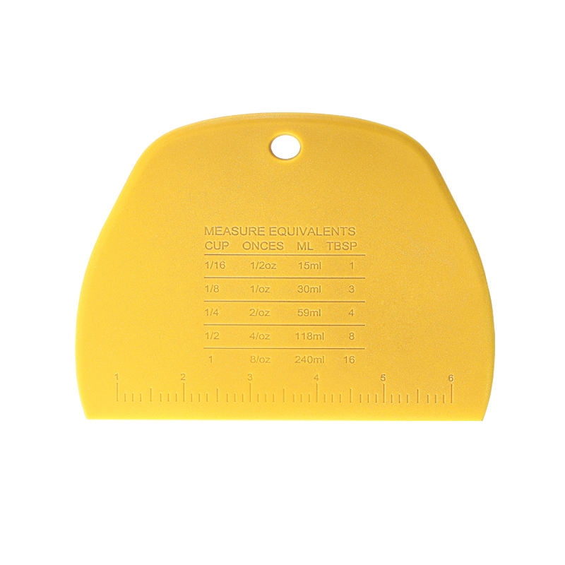 Dough Scraper Food safe Plastic Dough Cutter Bench Scraper,Cutter ...