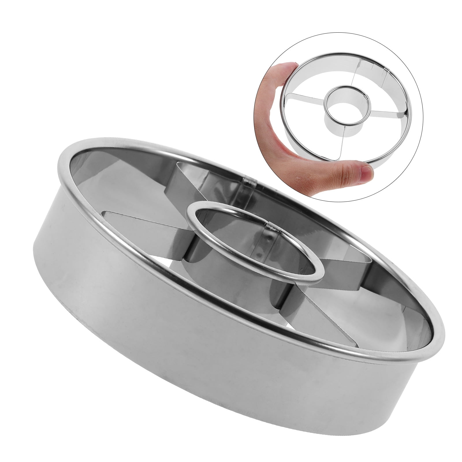 Doughnut Cutters Round Cake Cutter Fondant Cutter Reusable Stainless ...
