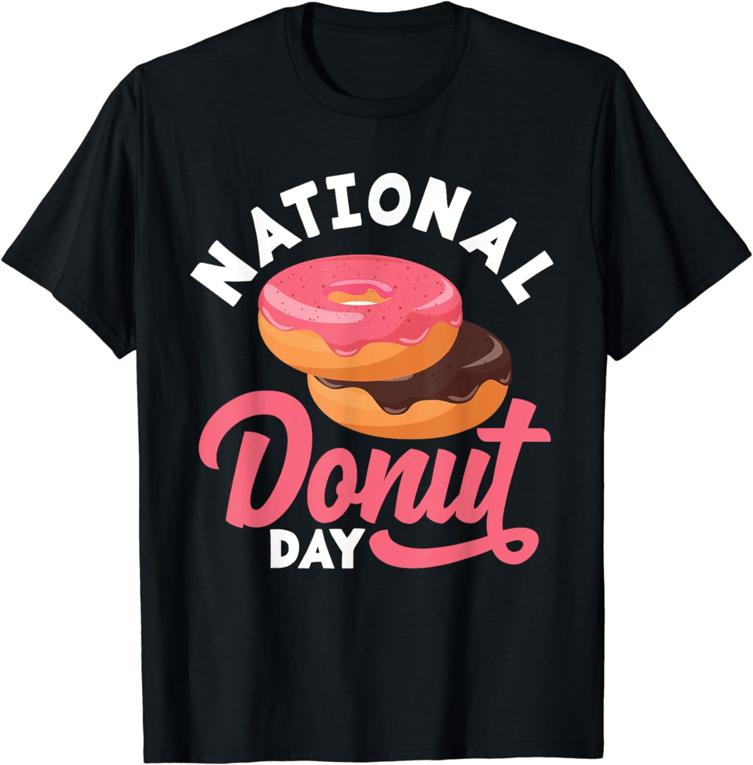 Doughnut Donut Day Donuts National Donut Day T-Shirt - Walmart.com