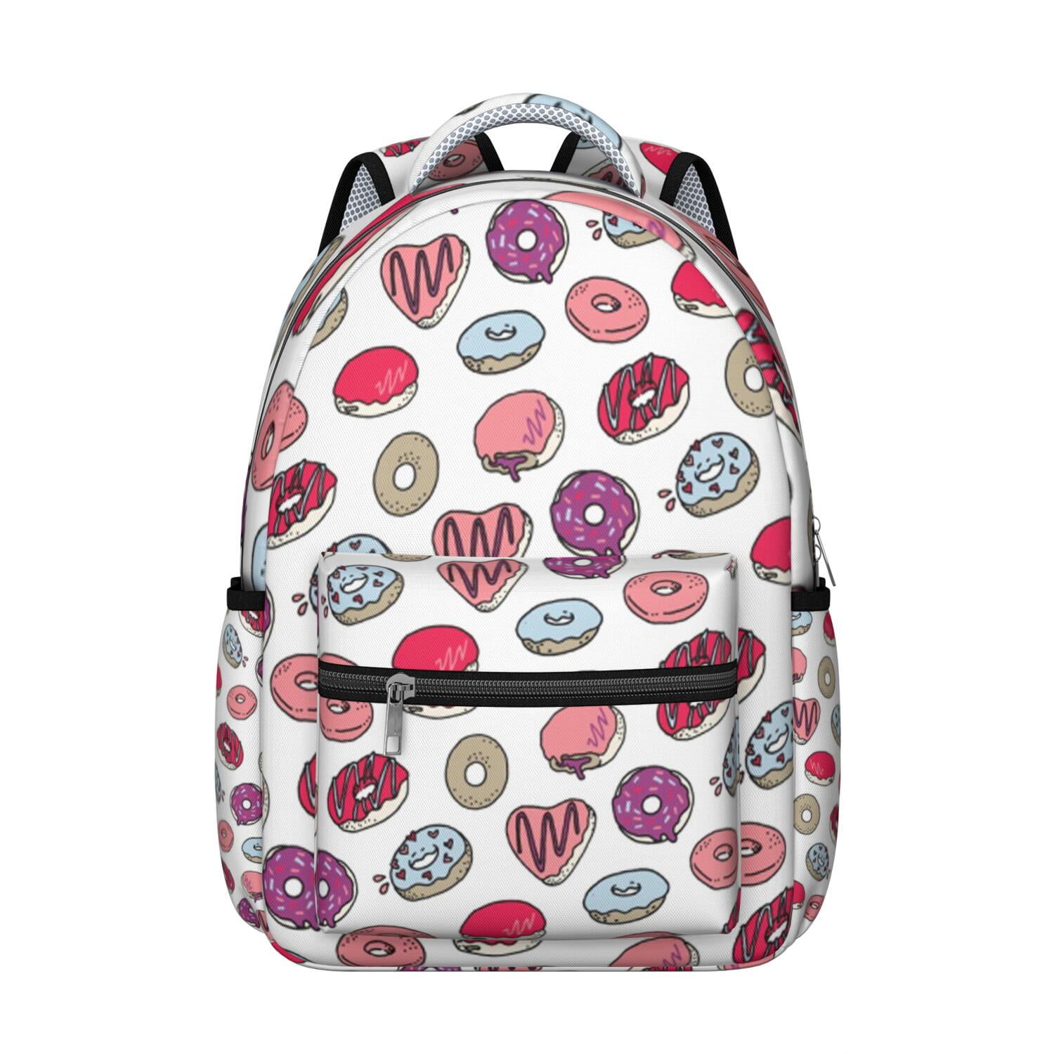 Doughnut Students Backpack Dessert Colorful Funny Cute Candy Cake ...