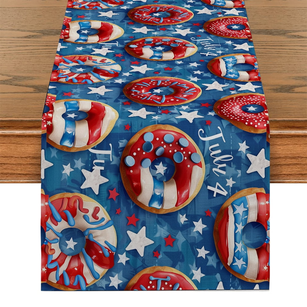 Doughnuts Runners for Dining Table ration & Accessories Independence ...