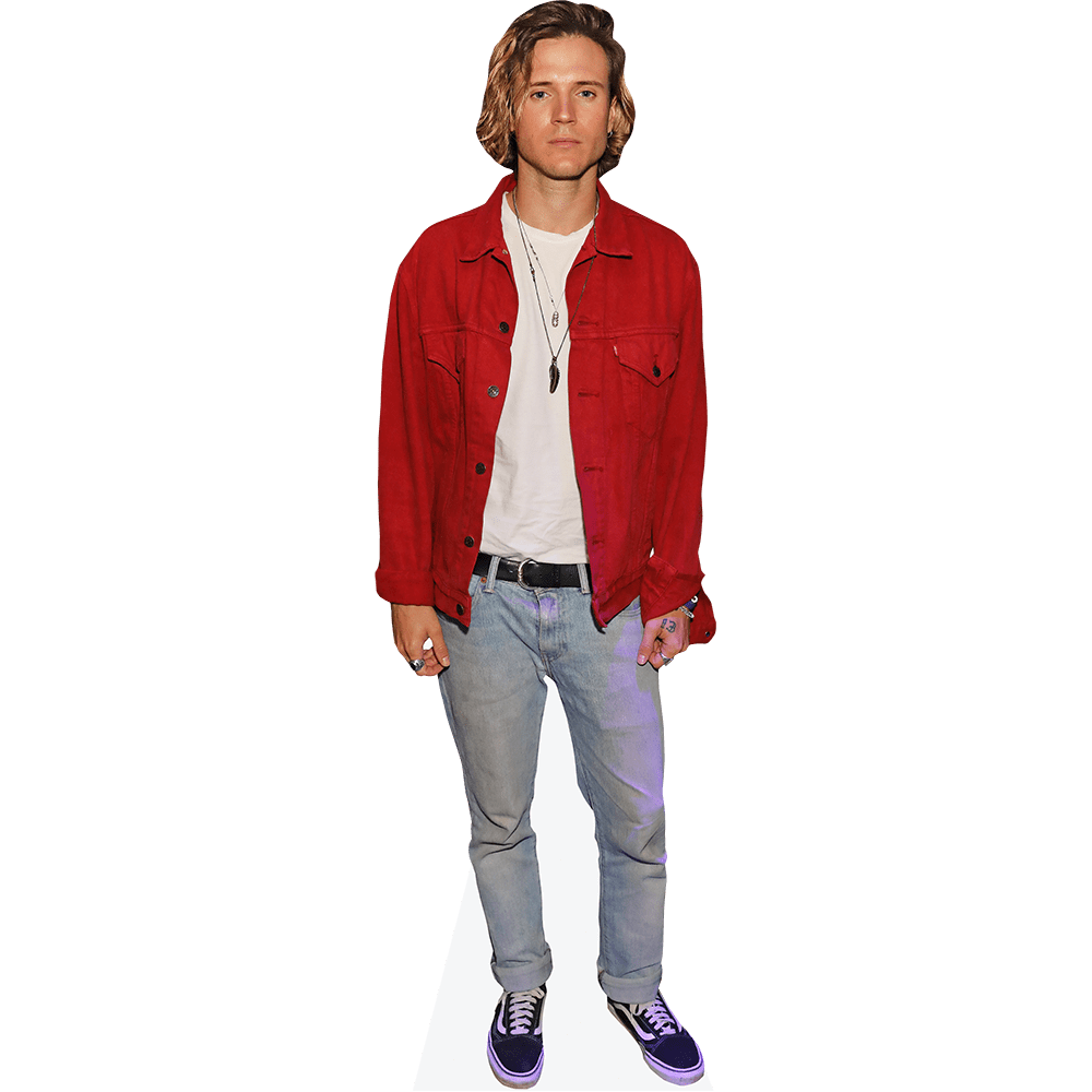 Dougie Poynter (Red Jacket) Mini Cardboard Cutout Standee - Walmart.com