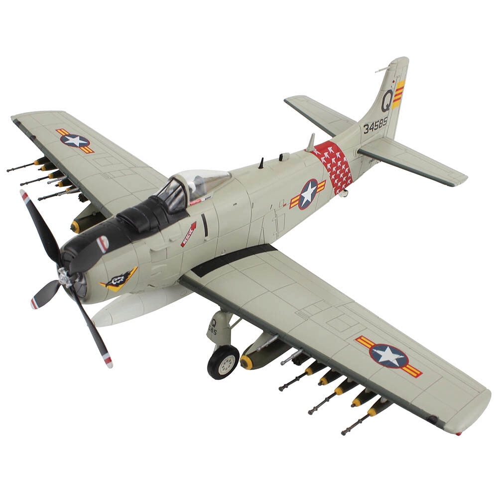 Douglas A-1H (AD-6) Skyraider Attack Aircraft "1st Fighter Squadron ...