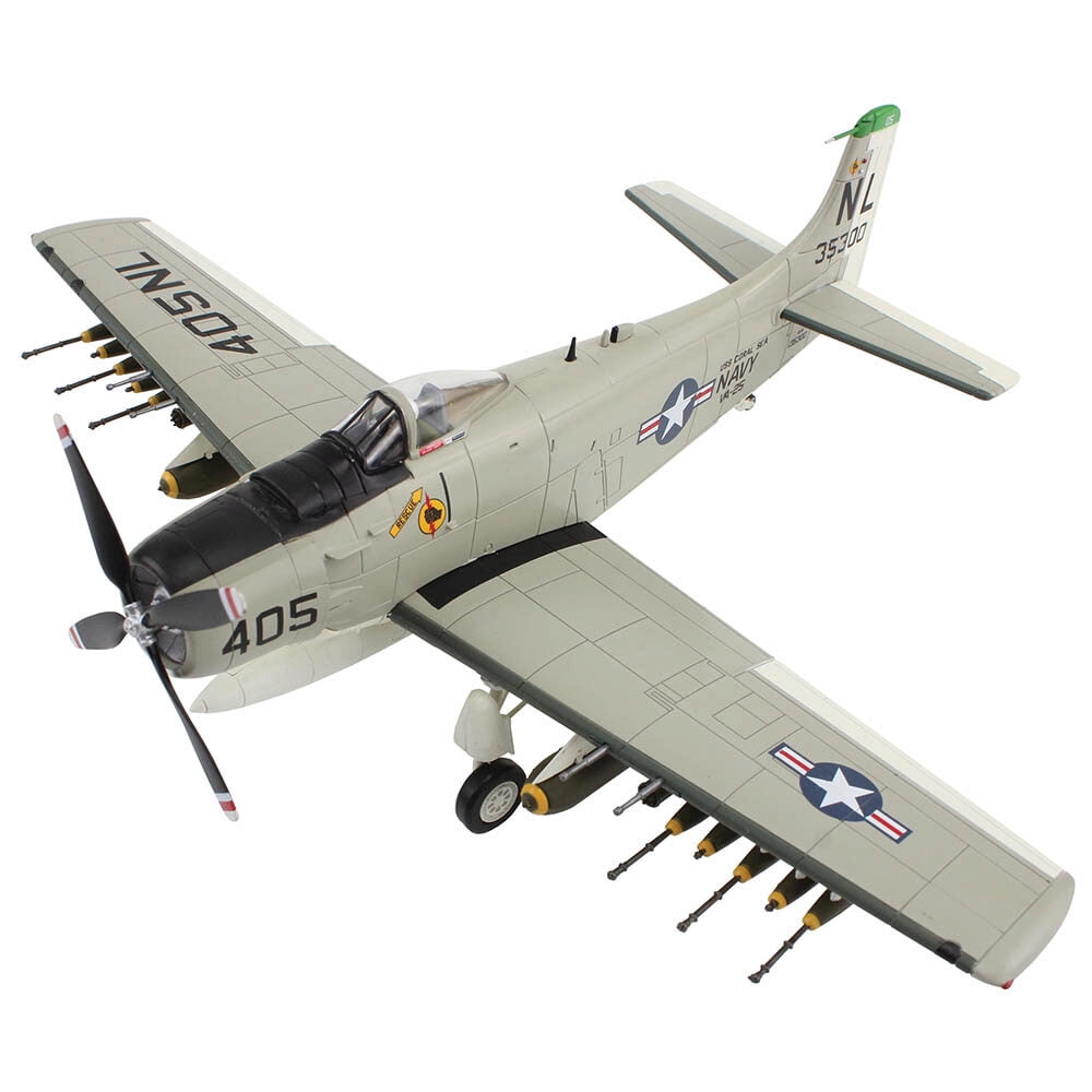 Hobby Master HA2920 A-1H Skyraider VA-25 USS Coral Sea 1967 1/72 Scale ...