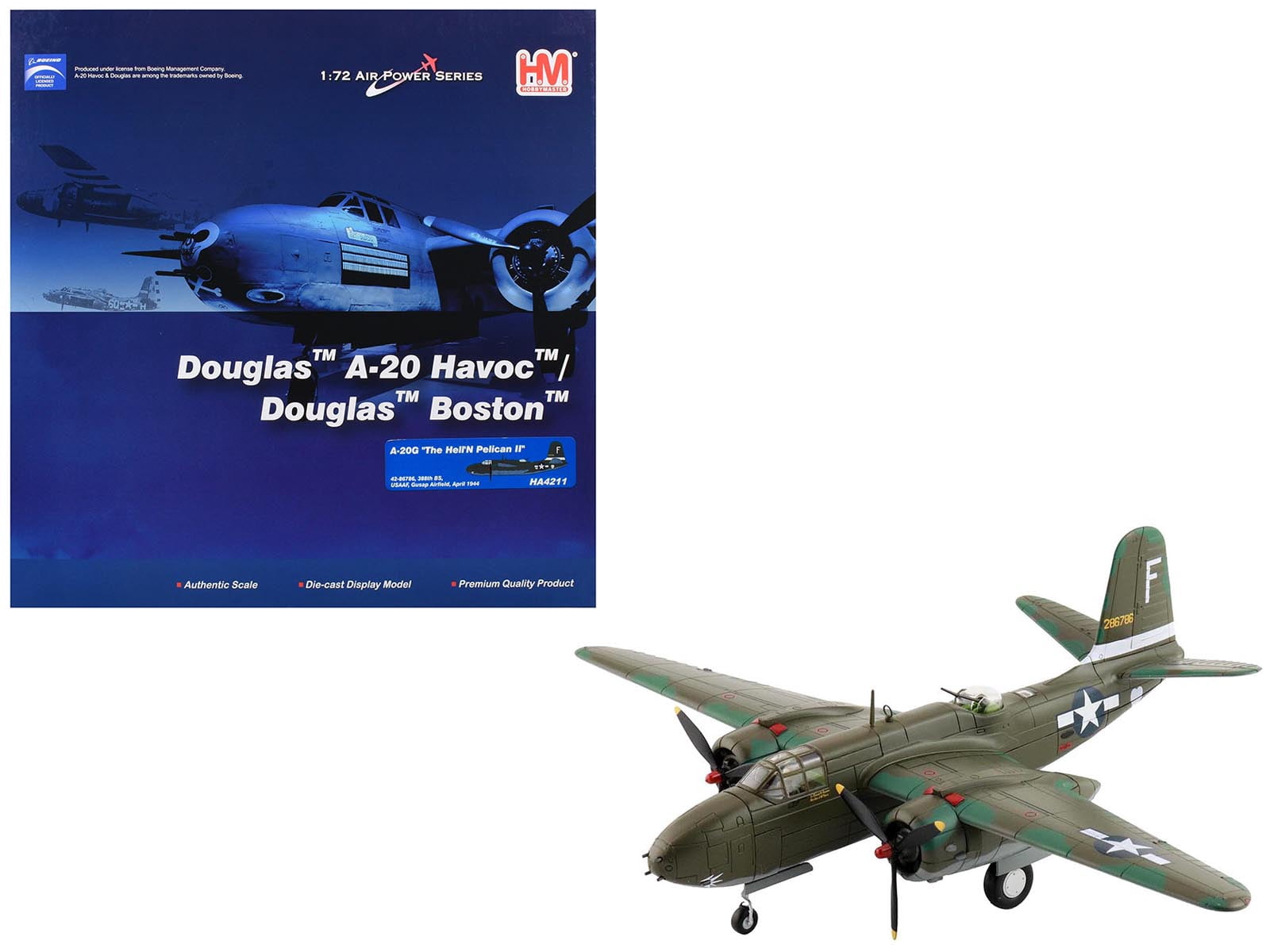 Douglas A-20G Havoc Aircraft "388th Bomb Squadron, Gusap Airfield ...