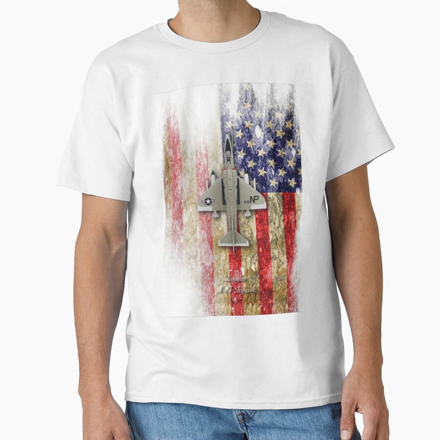Douglas A-4F Skyhawk Military Jet T-Shirt - Walmart.com
