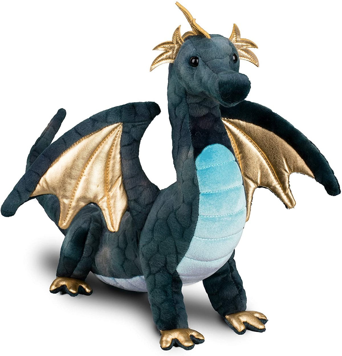 Douglas Aragon Navy Dragon Plush Stuffed Animal - Baby Toy for Kids ...