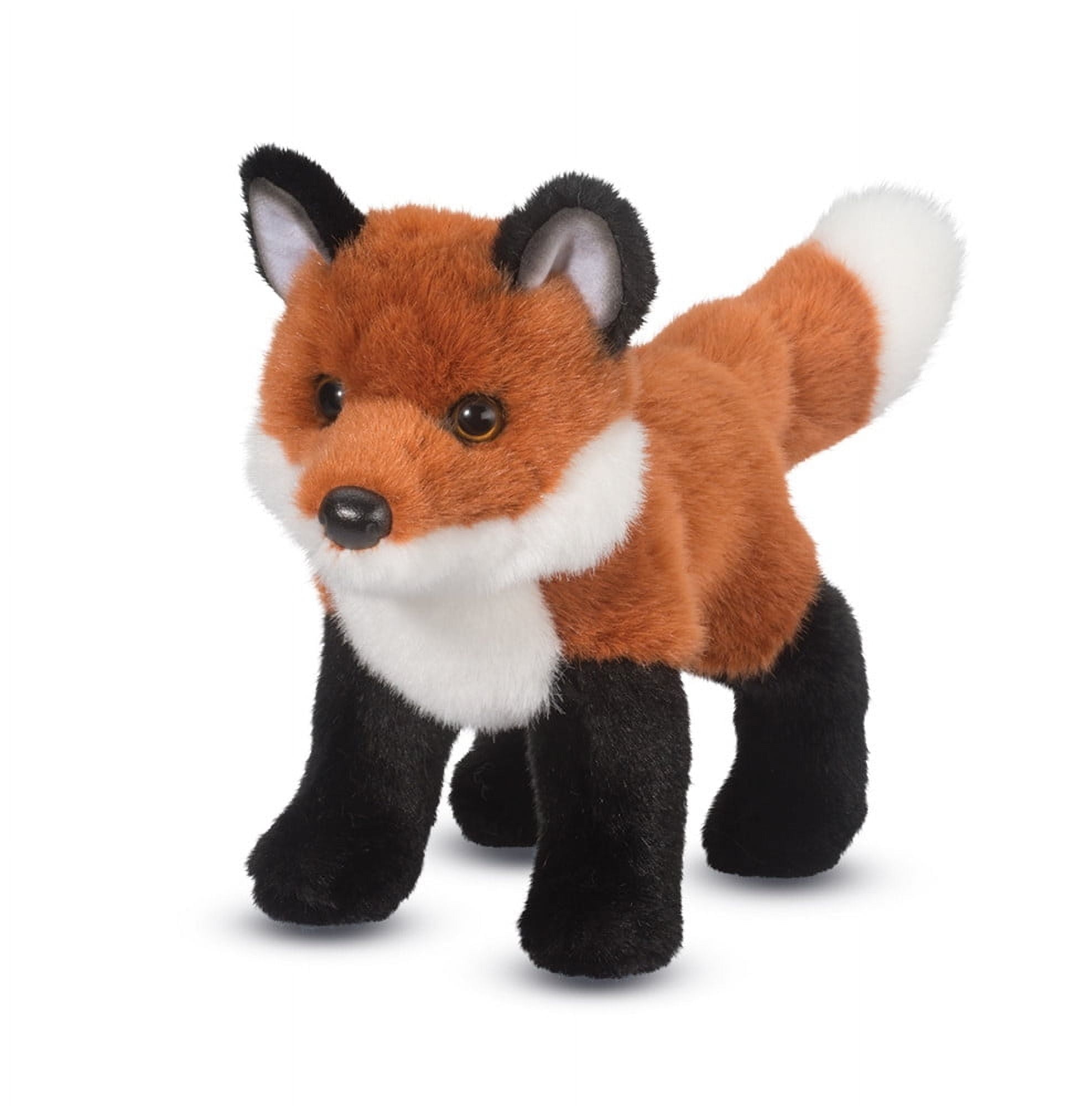 "Douglas Cuddle Toys Bushy Red Fox 10"" Plushie Stuffed Animal ...
