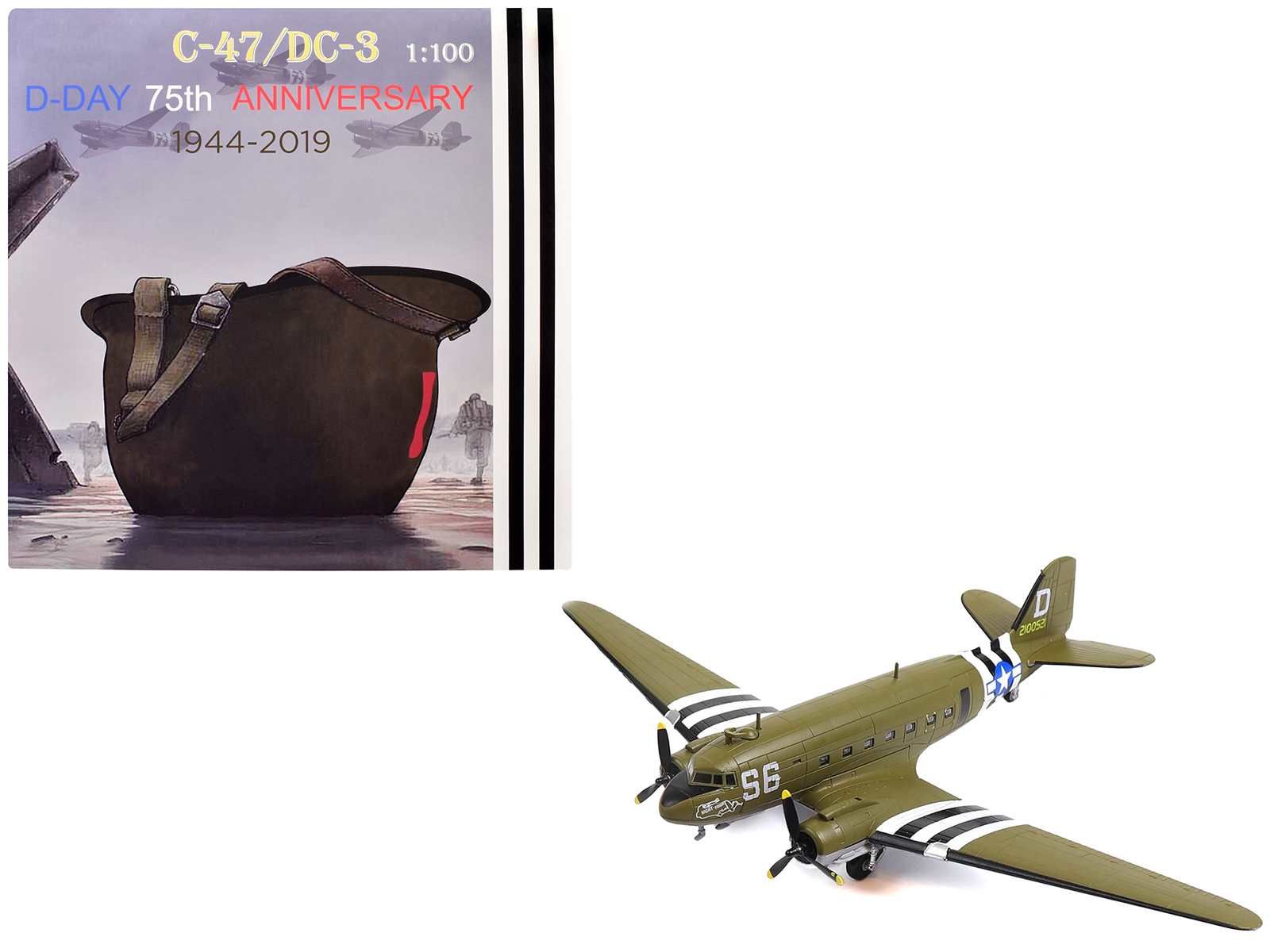Douglas C-47 Skytrain Transport Aircraft "Night Fright 79th Troop ...