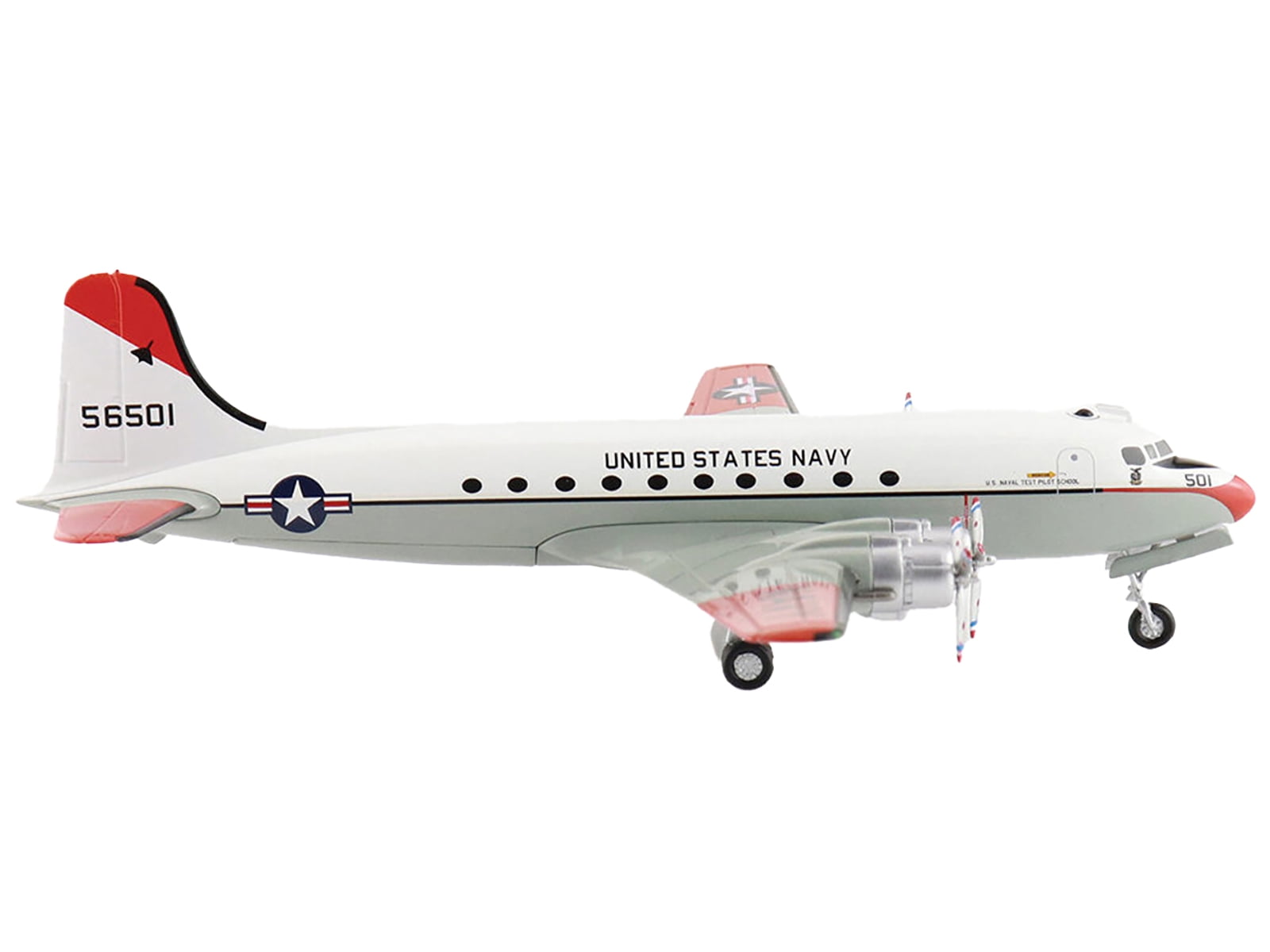 Douglas C-54Q Skymaster Transport Aircraft "US Navy Test Pilot School ...