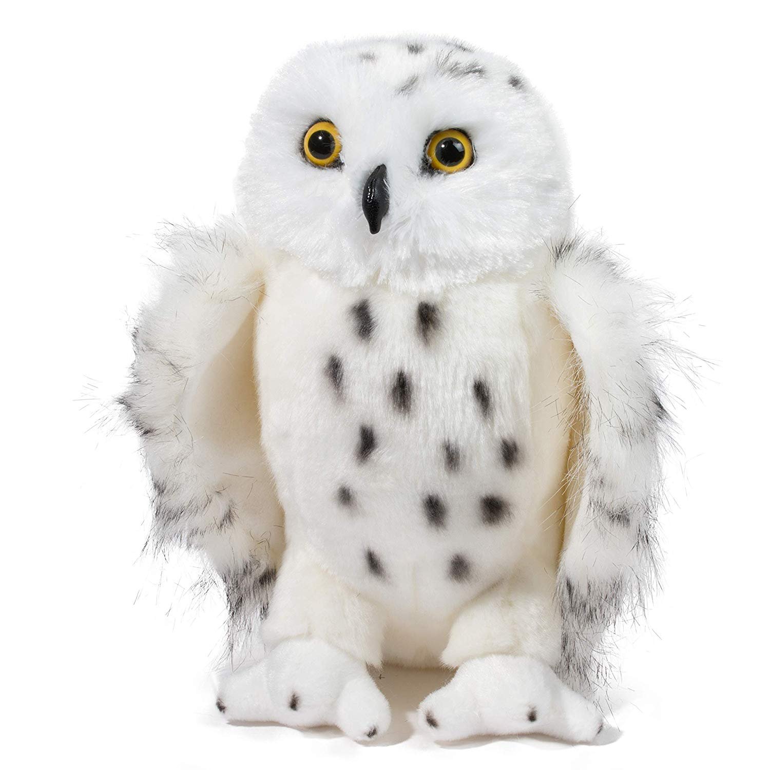 Living Nature 7" Plush Snowy Owl Medium Animal Plush Toy - Walmart.com