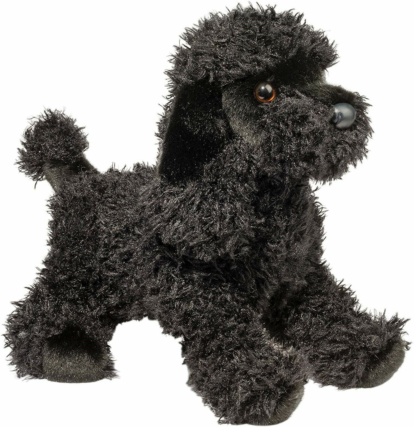 Douglas Cuddle Livie Black Poodle #2059 Plush Stuffed Animal Toy ...