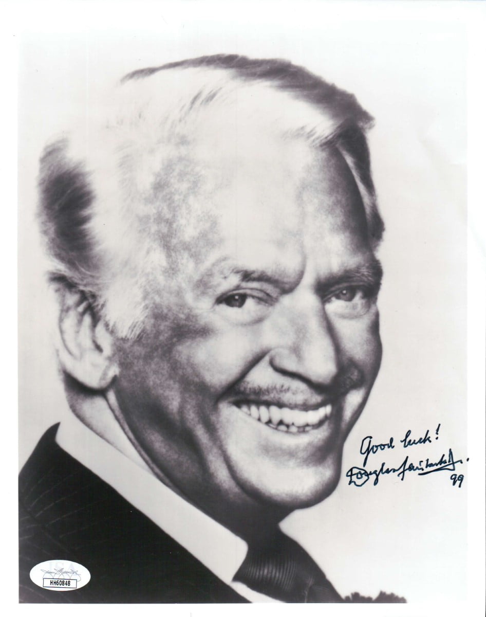 Douglas Fairbanks Jr. Signed Autographed 8X10 Photo Vintage Headshot JSA HH60848 - Walmart.com