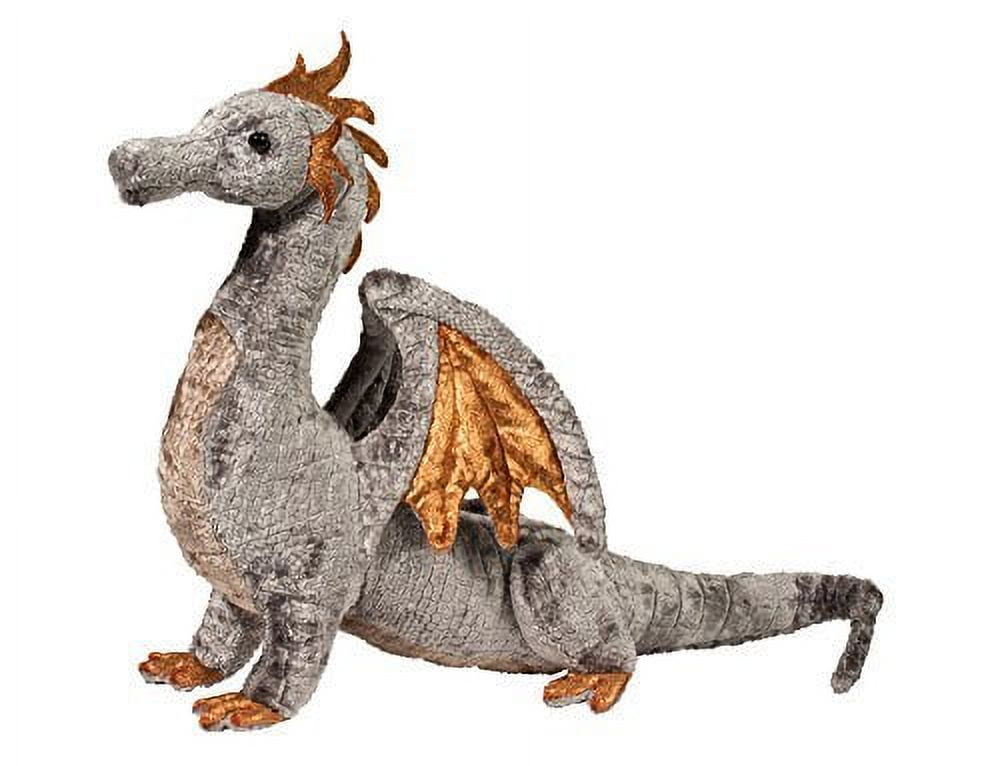 Douglas - Faust The Silver Dragon Plush Stuffed Toy, Medium Size ...