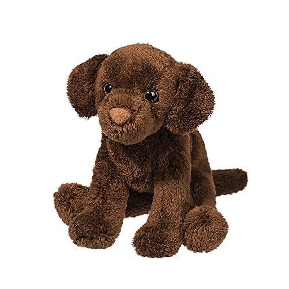 Douglas Finn Chocolate Lab 5" Plush Dog Stuffed Animal - Walmart.com