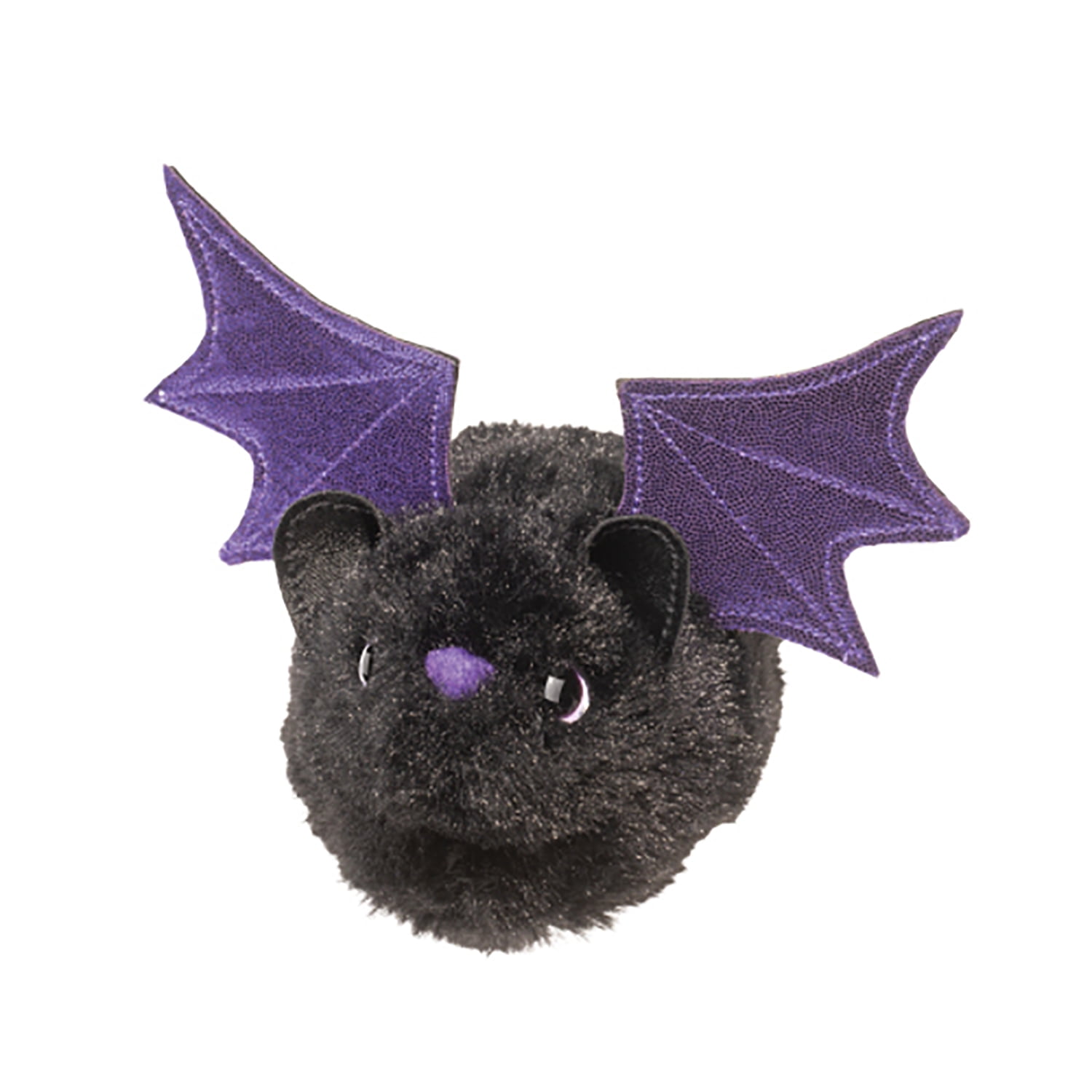 Douglas Halloween Small Toy for Kids: Black Bat with Purple Wings Plush ...