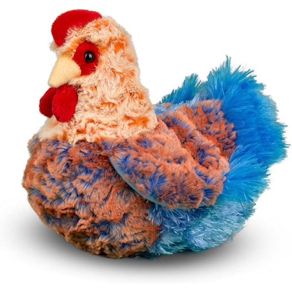 Douglas Henrietta Blue Lace Hen Chicken Plush Stuffed Animal - Walmart.com