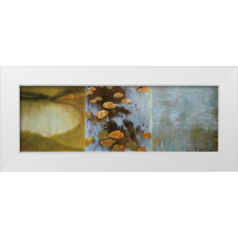 Douglas, Kelly 18x9 White Modern Wood Framed Museum Art Print Titled ...