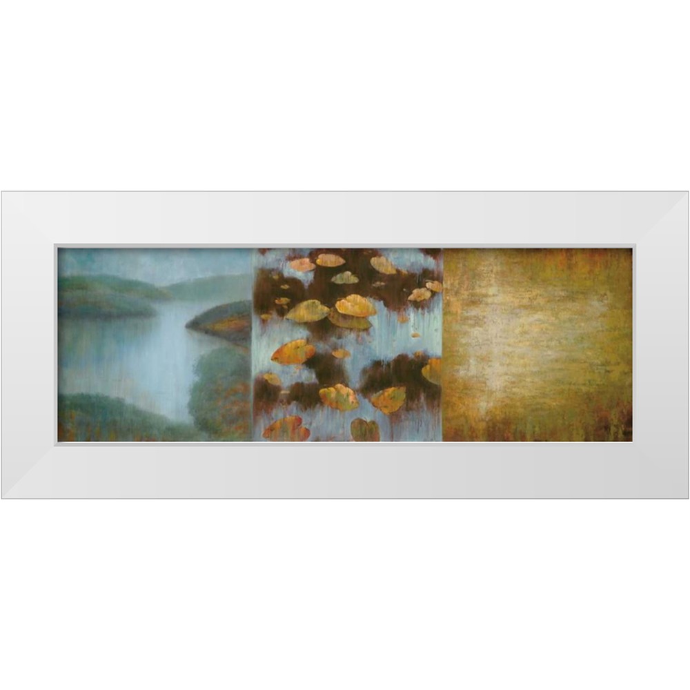 Douglas, Kelly 24x11 White Modern Wood Framed Museum Art Print Titled ...