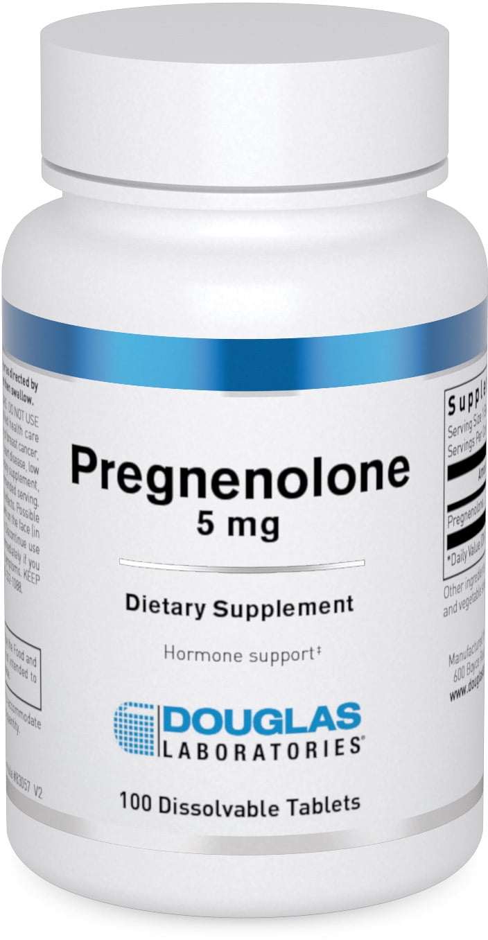 Douglas Laboratories Original Pregnenolone 5 mg | DHEA Hormone Support ...