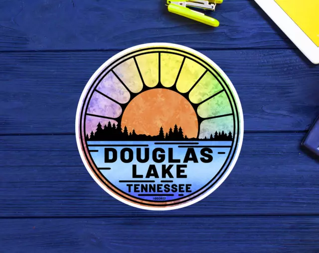 Douglas Lake Tennessee Decal To Sticker Indoor Outdoor Tn Laptop Phone ...