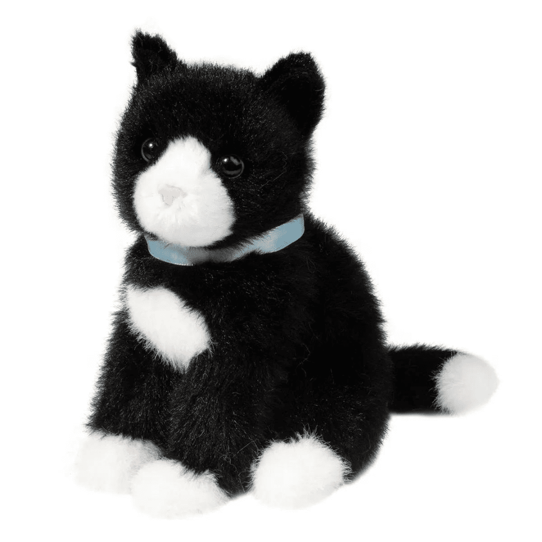 Douglas Mini Black & White Cat - Walmart.com