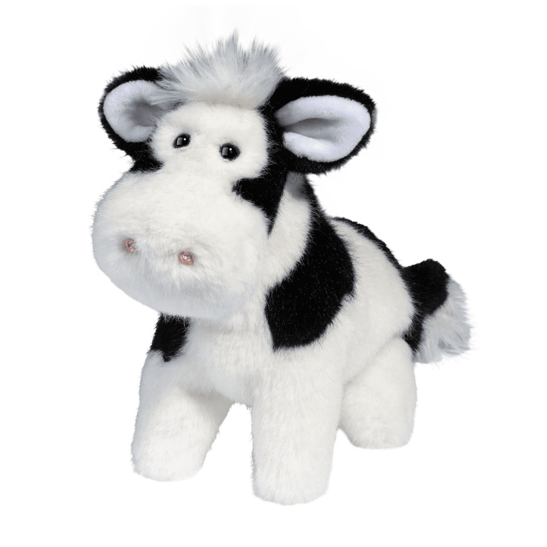 Douglas Muzzle Gladys Black & White Cow - Walmart.com
