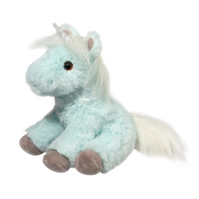 Douglas Plush Mini Bonnie Soft Ice Blue Unicorn - Walmart.com