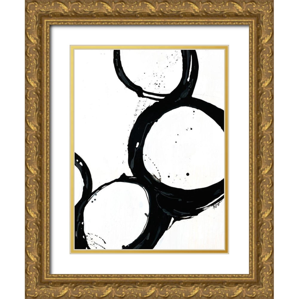 Douglass, Farrell 19x24 Gold Ornate Wood Framed with Double Matting ...