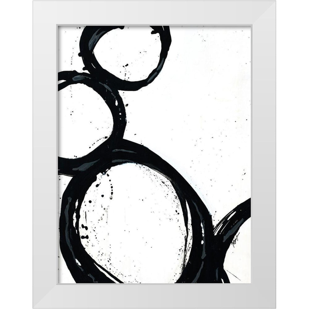Douglass, Farrell 25x32 White Modern Wood Framed Museum Art Print ...