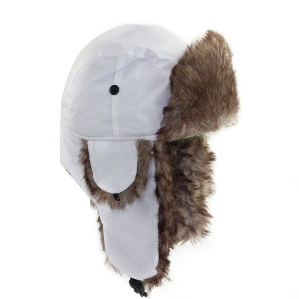 Douhoow Men Women Warm Trapper Trooper Earflap Winter Flaps Ski Hat ...