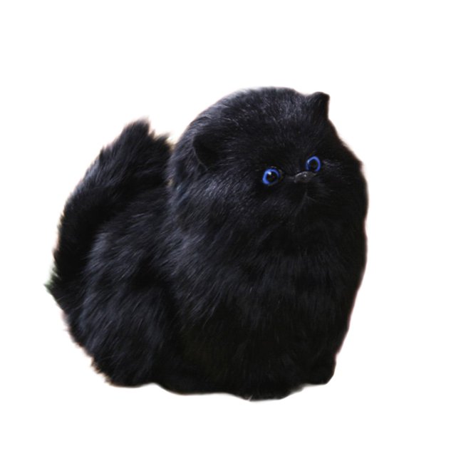 Douhoow Realistic Cat Stuffed Animal Toys Cute Simulation Cat Plush Toy ...