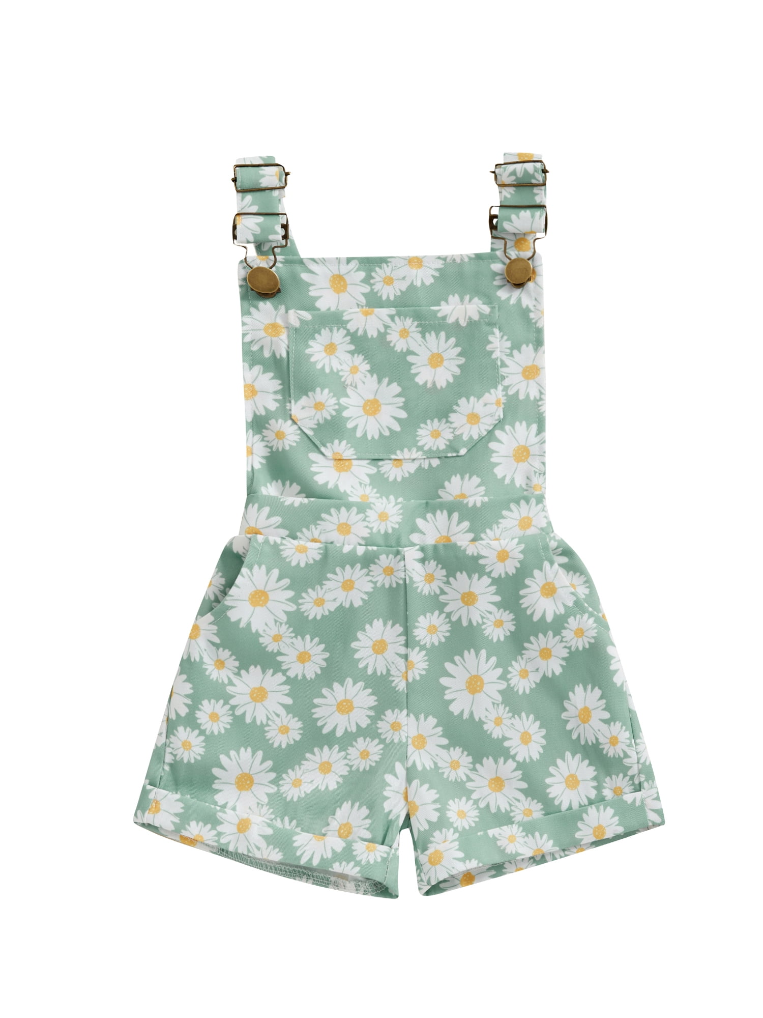 Douhoow Toddler Baby Girl Daisy Overalls 12 18 24 Months 3 4 5 6 Years ...