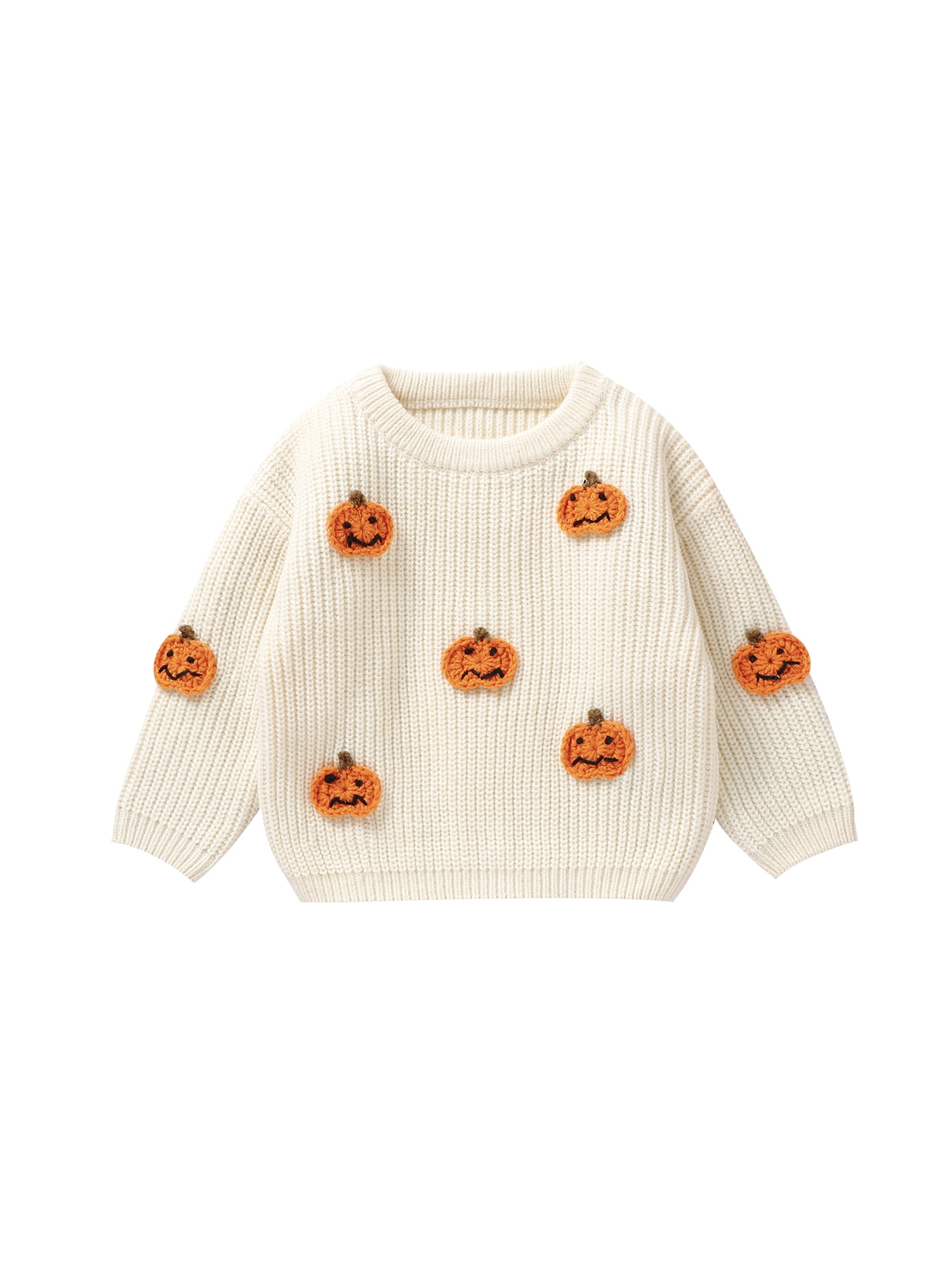Douhoow Toddler Boy Girl Halloween Sweater 0-3 Years Baby Pumpkin ...