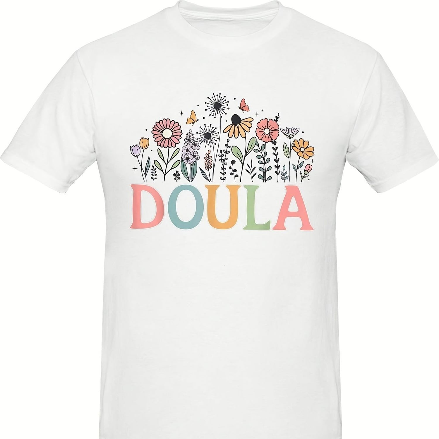 Doula R Wildflower Midwife t Home Birth Doula T-S1Hirtcotton27 ...